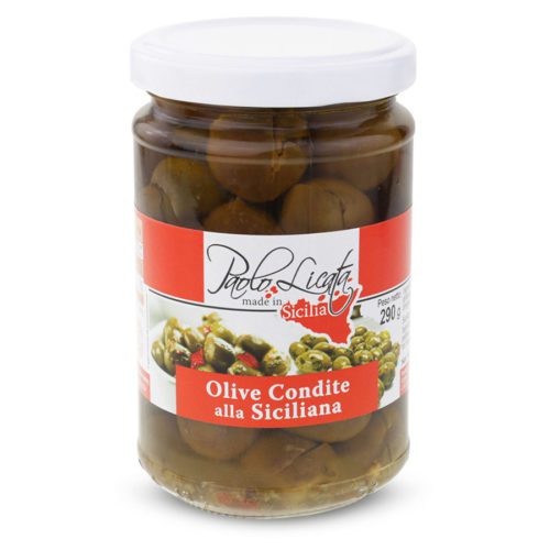 SICILIAN STYLE OLIVES | Prime Store Supply